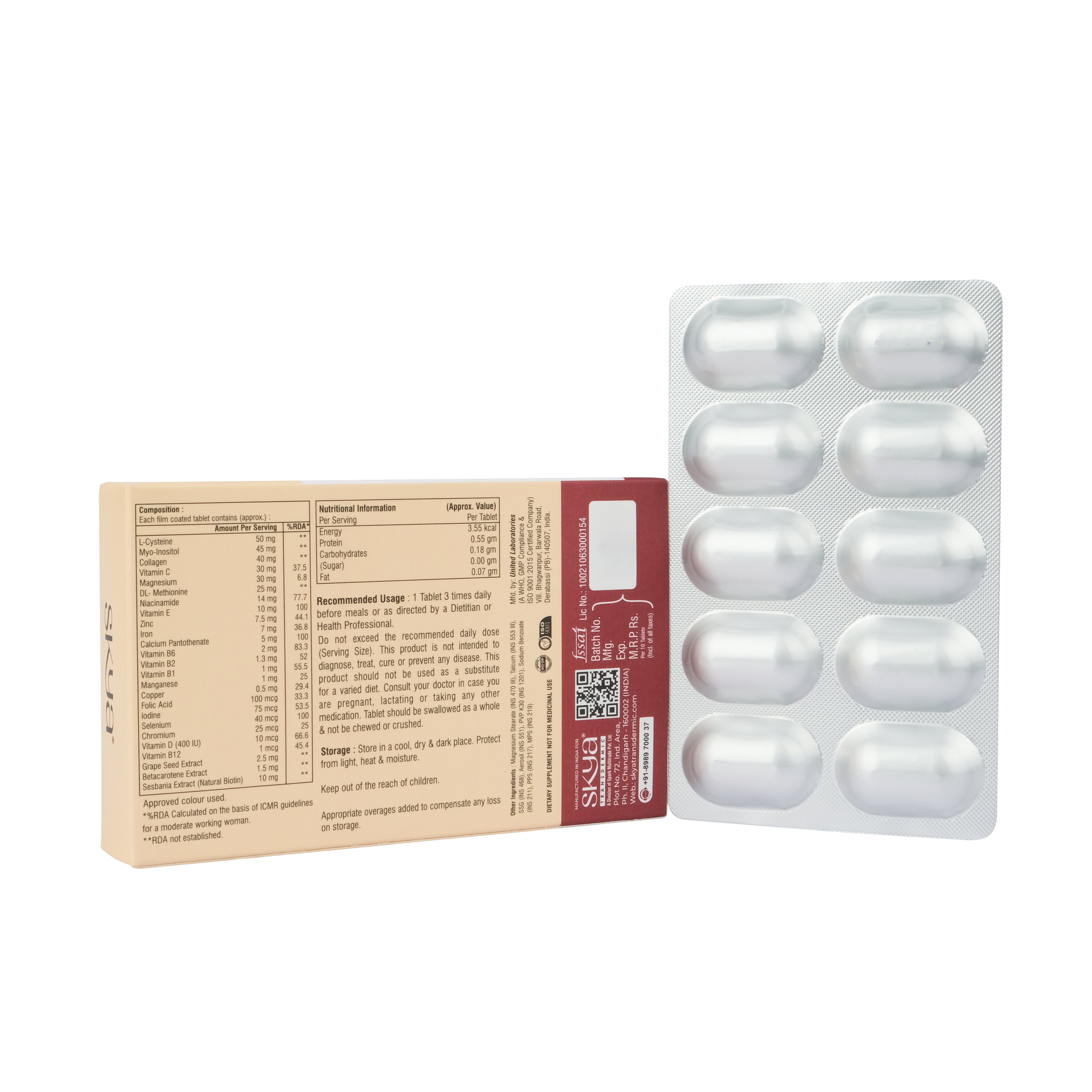 Hair Growth Vitalizer Tablets | Hair Growth Vitalizer Price – SKYA