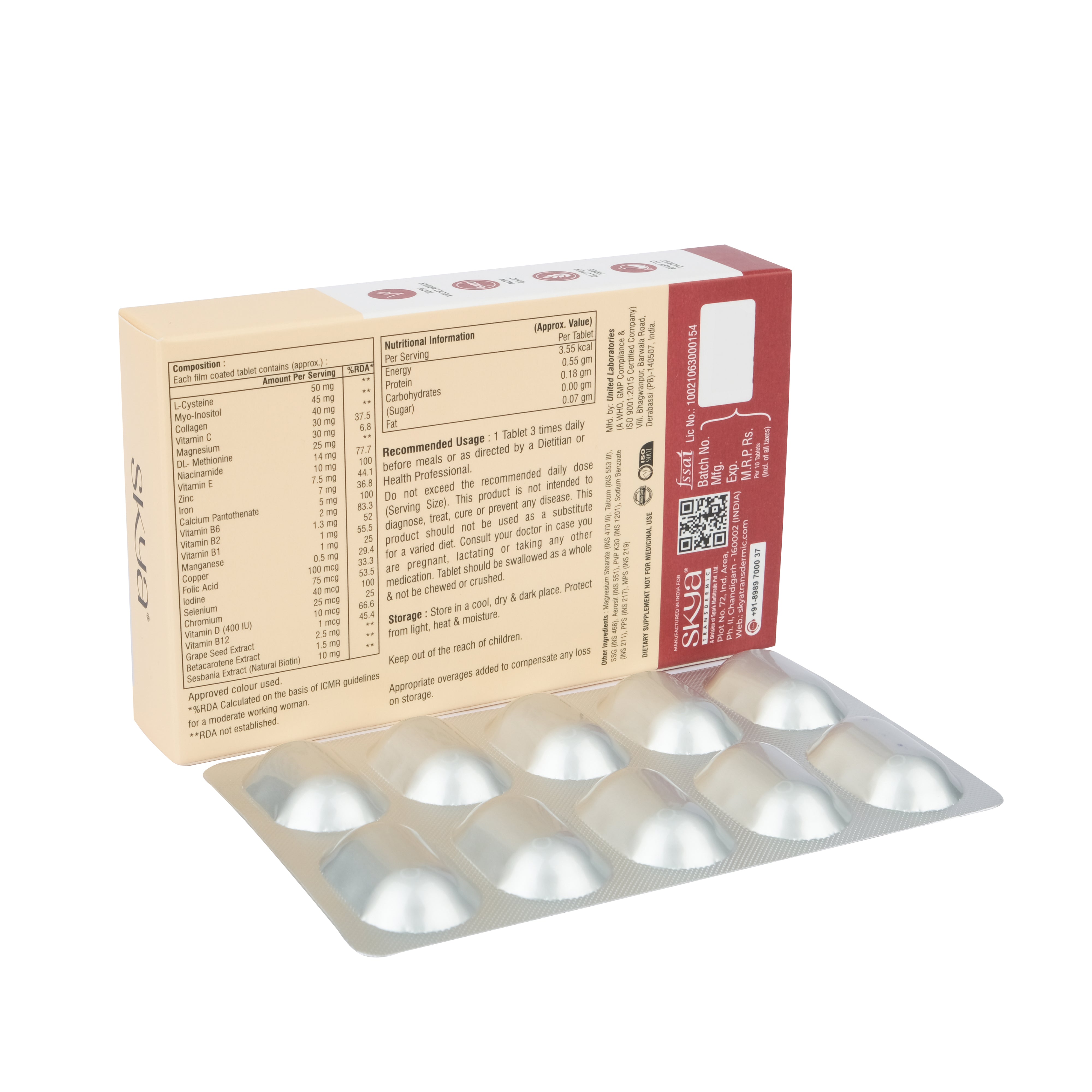 Hair Growth Vitalizer Tablets | Hair Growth Vitalizer Price – SKYA